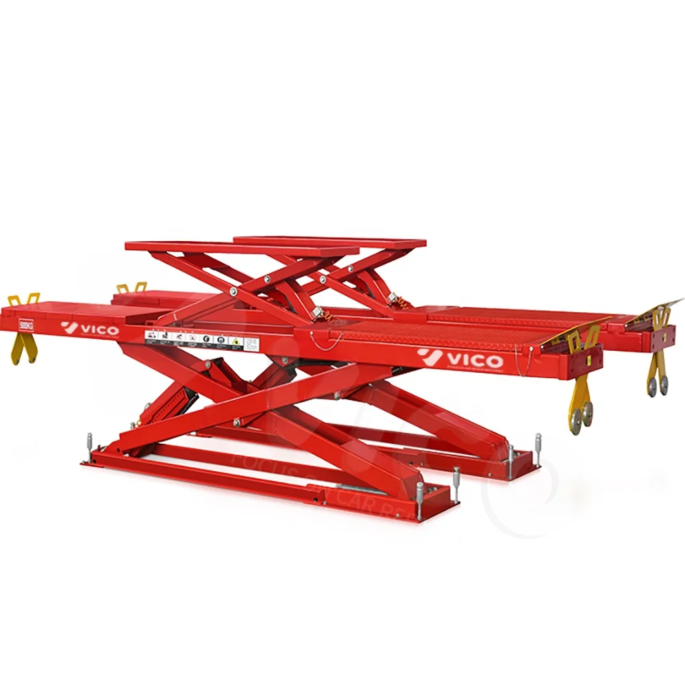 5t In-ground Heavy Duty Scissor Lift - Buy 5 Ton Capacity Scissor Lift ...
