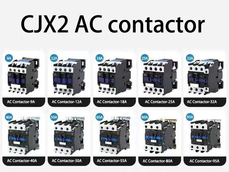 Cjx2-8011 Lc1-d Magnetic Contactor Ac Contactor 380v 80a - Buy Magnetic Contactor,Ac Contactor ...