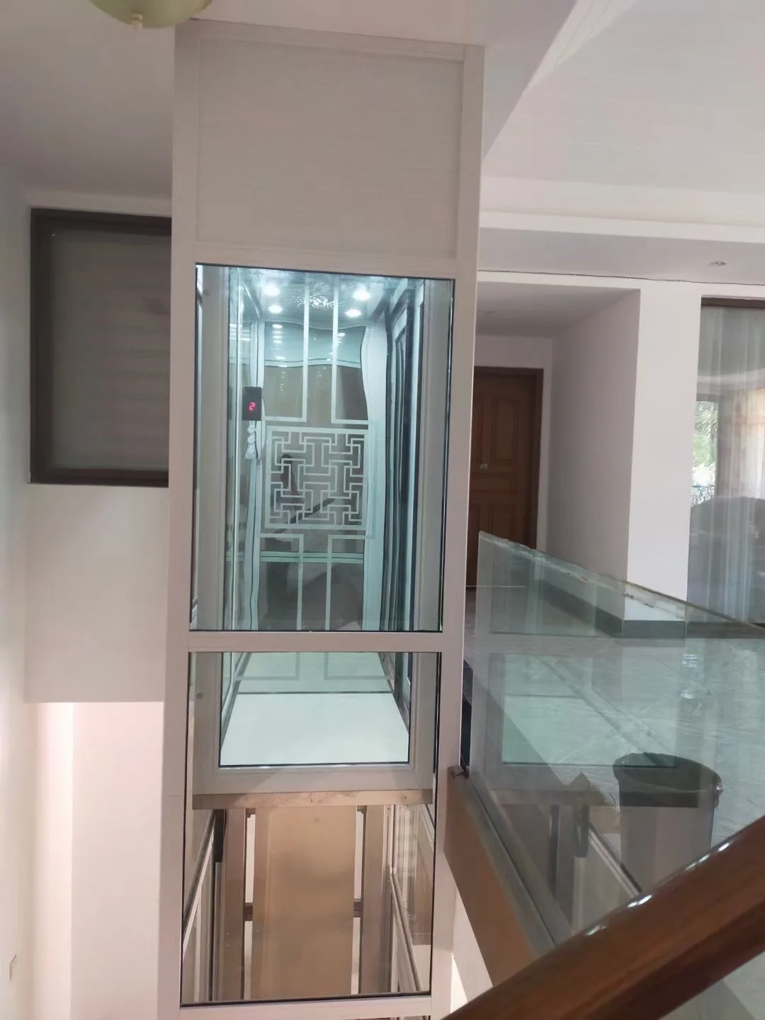 Customized Home 1-5 People Mini Smart Home Elevator Home Wheelchair ...