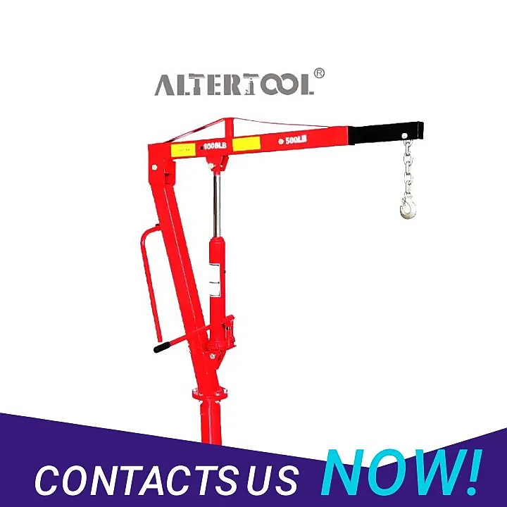 Simply Equipped Rotate 360 Degrees 1000lbs Mobile Workshop Engine Crane ...