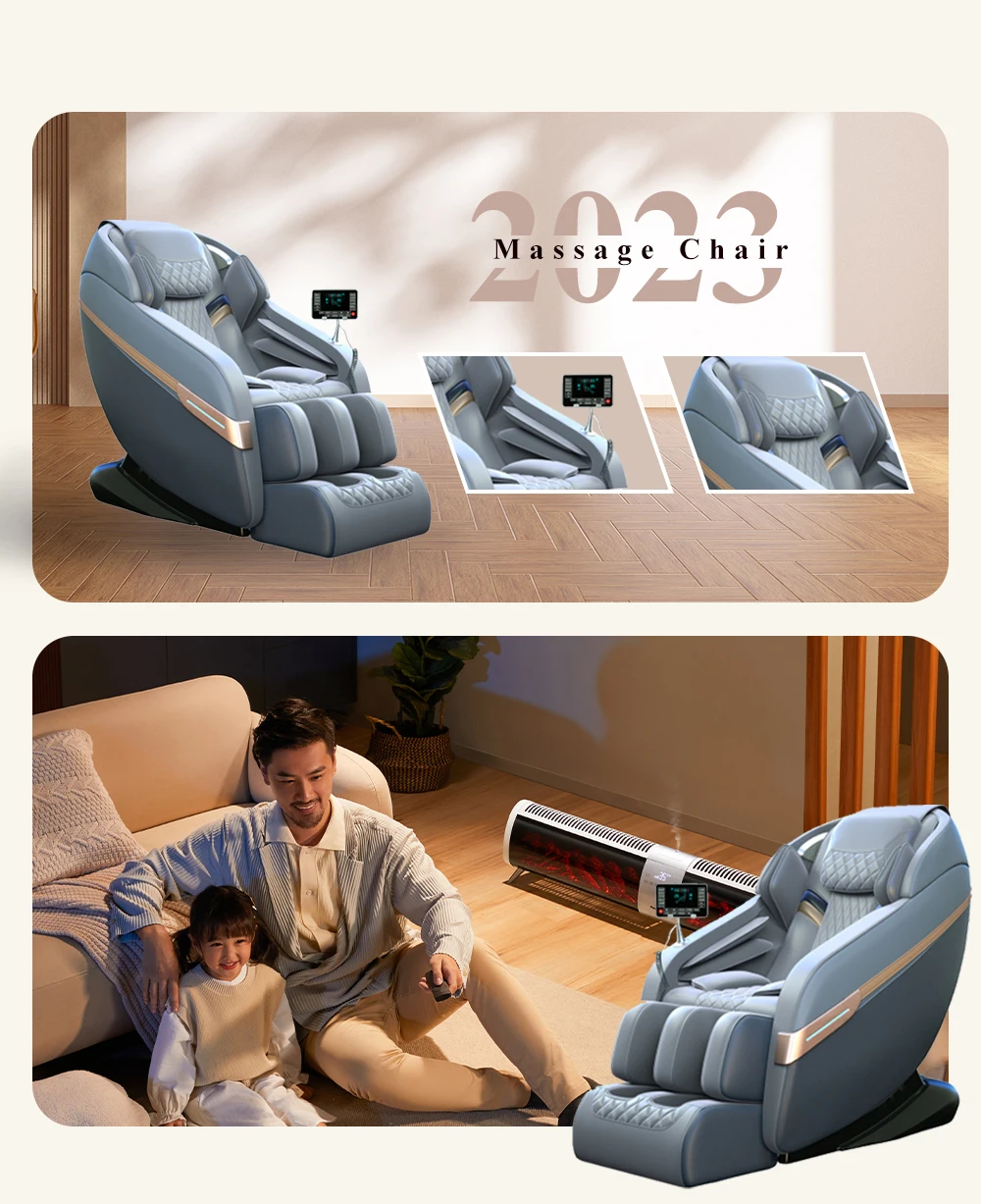 Mostar 2024 3d Zero Gravity Massage Chair Full Body Luxury Shiatsu ...