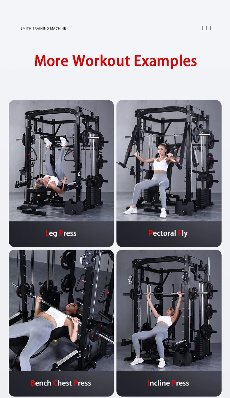Gym Machine All In One Mutli Weight Function Station Multifunction ...