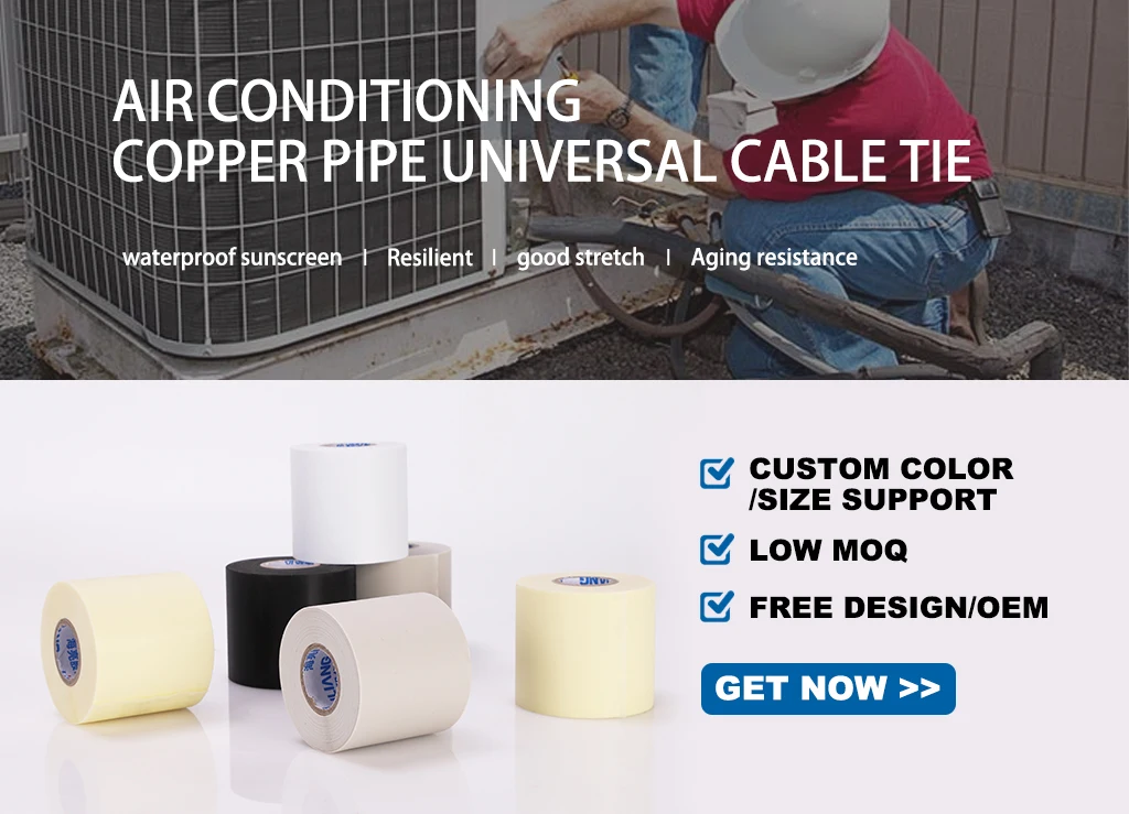 Waterproof Bandage Tape for Air Conditioner Pipes Manual Home AC ...