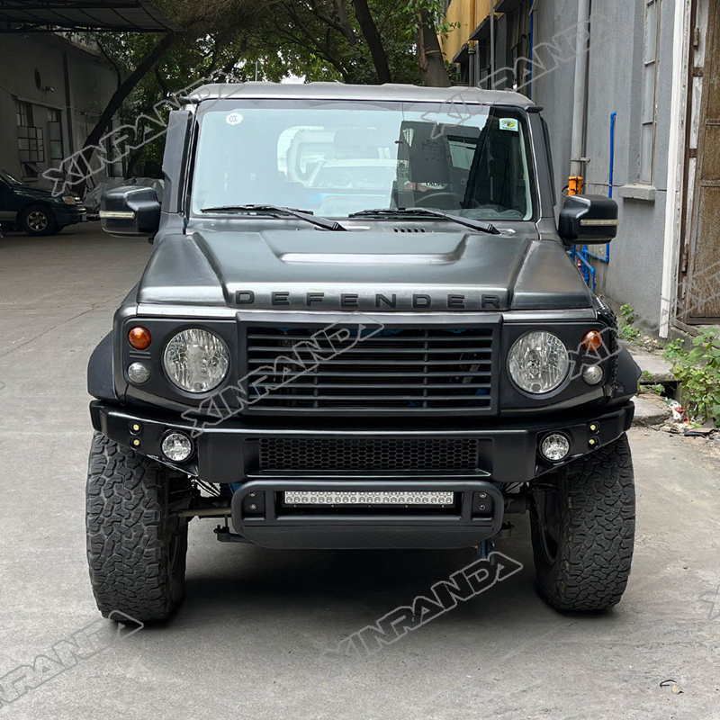 jimny jb74 plastic narrow body front bar Lighting frame guard plate for ...