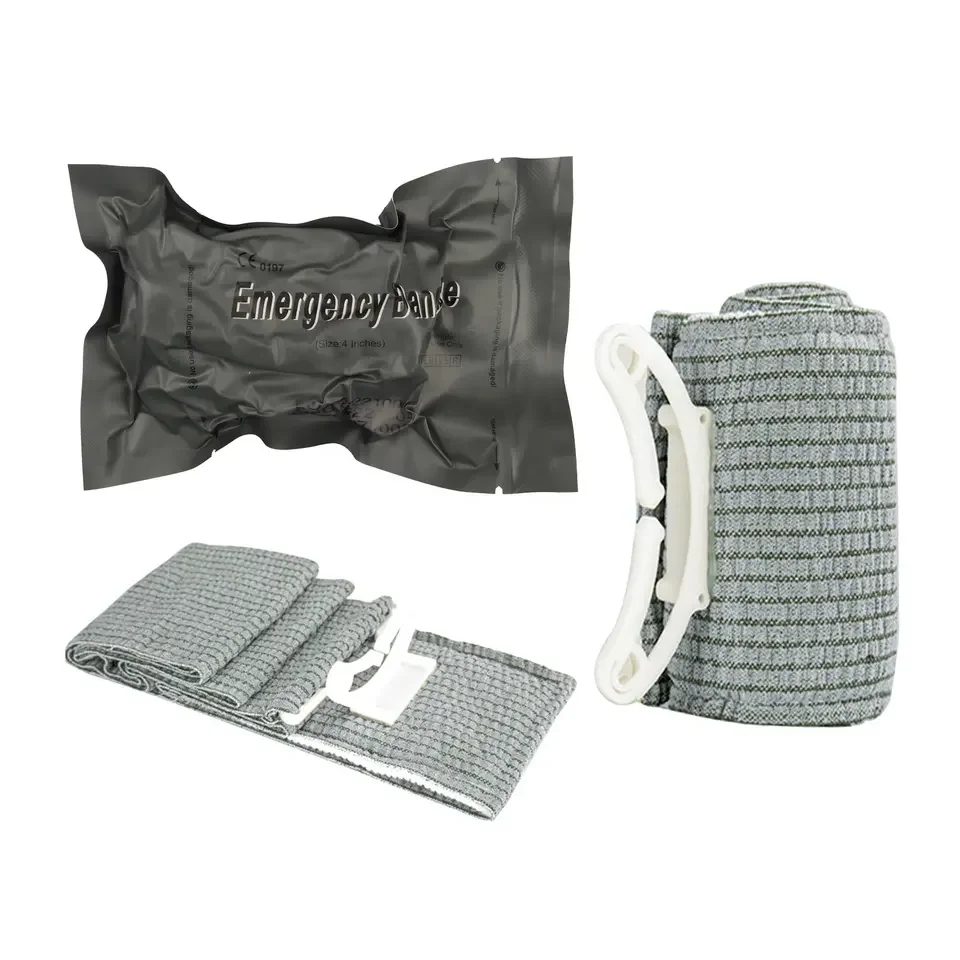 First Aid Trauma Hemostatic Emergency Wound Bandage - PINMED