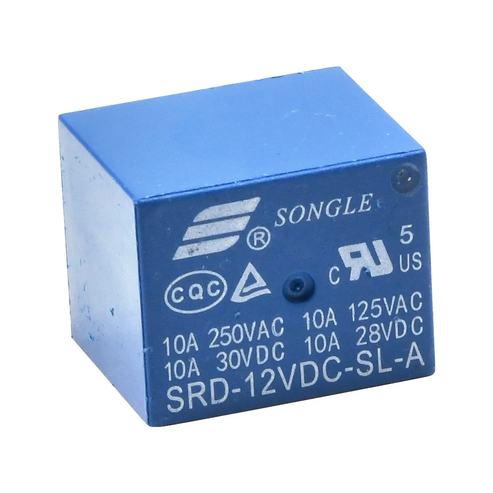 SRD Relays - Reliable 3V, 5V, 6V, 9V, 12V, 24V, 48V Options