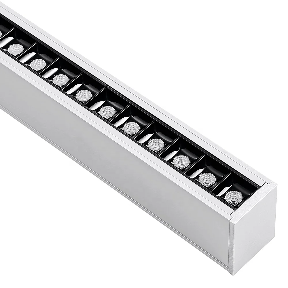 Commercial fixture Ceiling Hanging Lamp Batten linkable Kitchen office ...