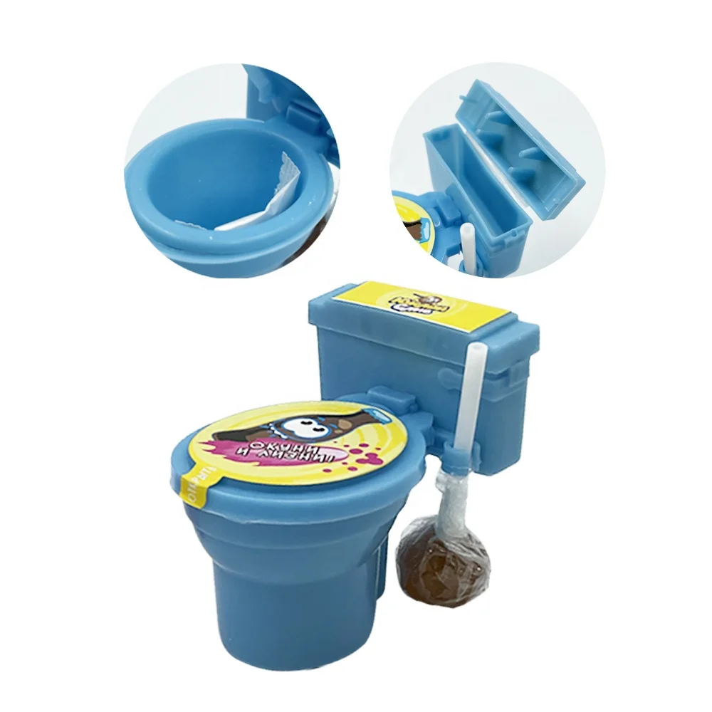 Hot Selling Toilet Shaped Lollipop With Candy For Kids - Buy Toilet ...