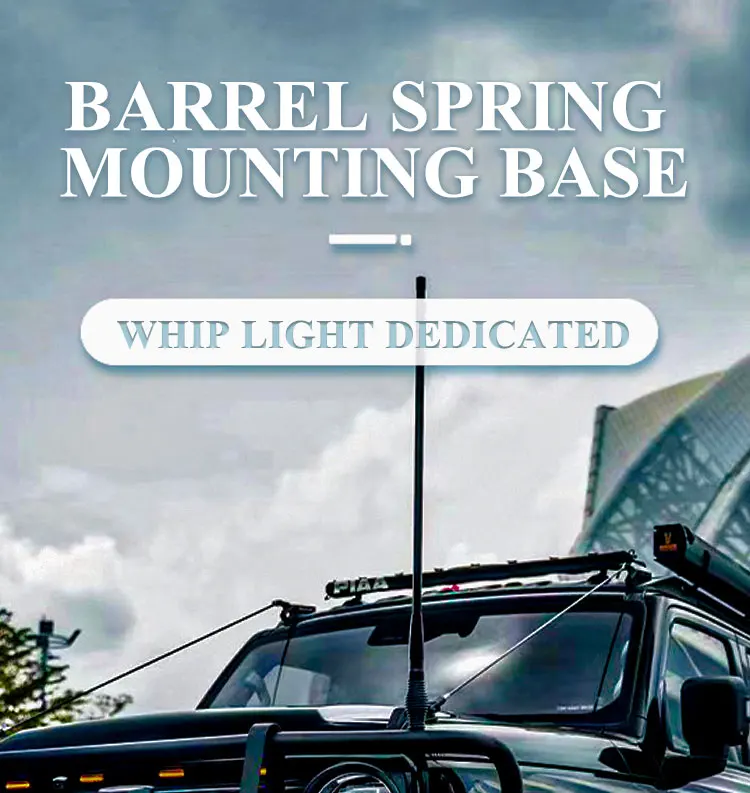 Hengsheng Spring Vertical Mount Safety Heavy Duty Led Whip Light Mount ...