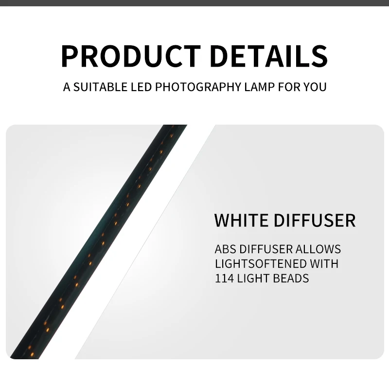 Rechargeable Battery 12V 2A LED RGB Light Stick 10W Tube Video ...