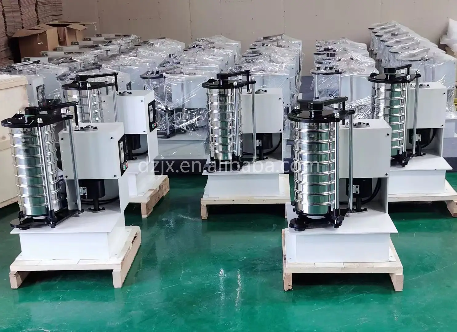 DZJX Rotap Test Analysis Sieve Shaker Apparatus Digital Analytic Sifter ...