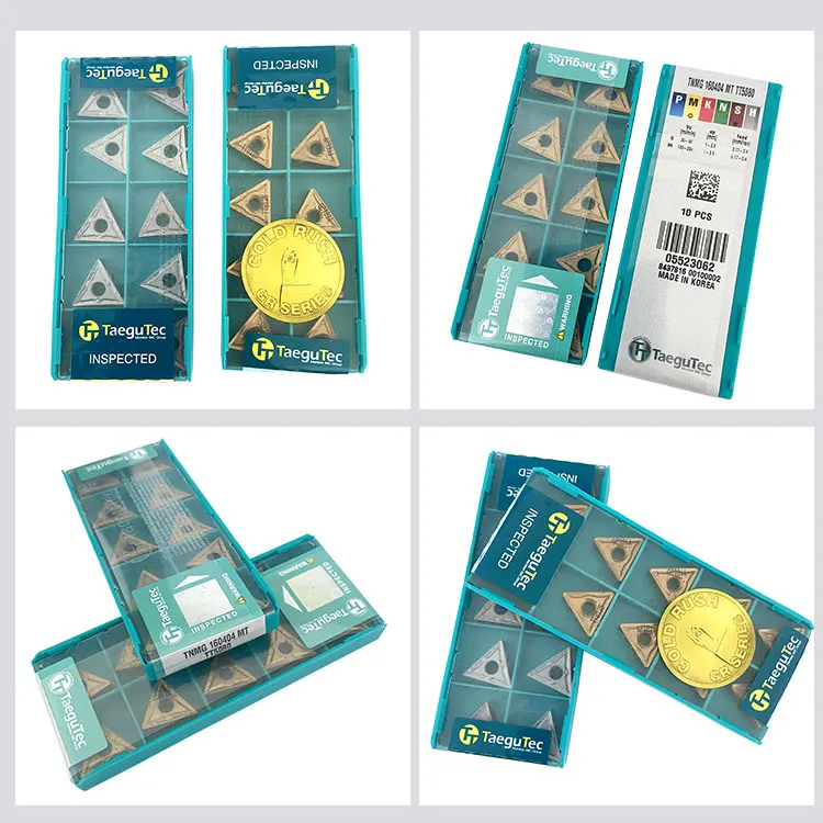 Tnmg160404/08 Mt Tt5080/tt8125(b) 100% Original Original Taegutec ...