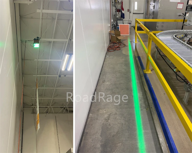 Warehouse Safety Solutions Laser Line Projector Walkways Pedestrian ...
