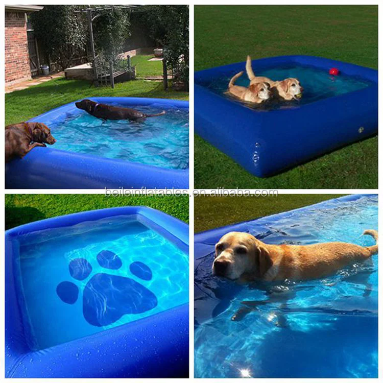 Custom PVC Inflatable Swimming Pool for Animals| Alibaba.com