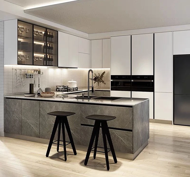 Modern Marble Quartz Stone Countertop for Kitchens Counter Quartzite ...