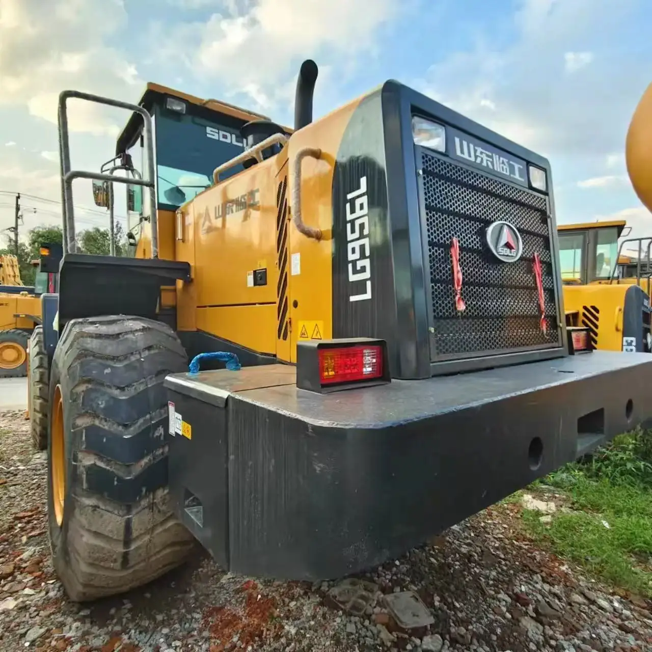 Almost New Used SDLG 956L Front Wheel Loader 5 Ton Capacity Heavy ...