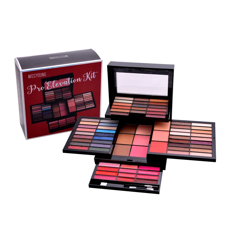 15206a 74 Colors Korean Cosmetics All In One Makeup Sets Cosmetics Box ...