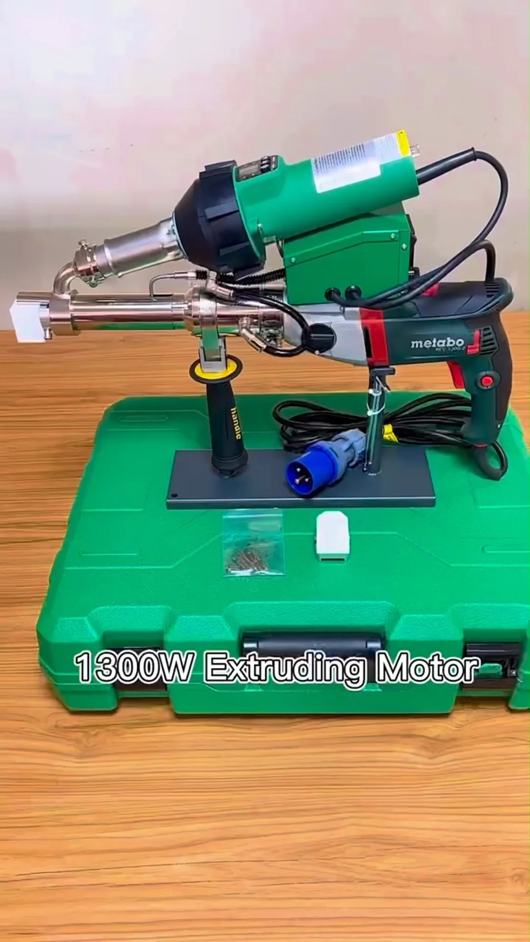 Pf610a Plastic Hand Extrusion Welder For Welding Hot Melt Plastic - Buy ...