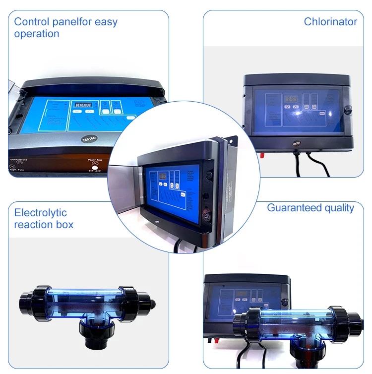 Swimming Pool Salt Chlorination Machine Pool Disinfection Equipment ...