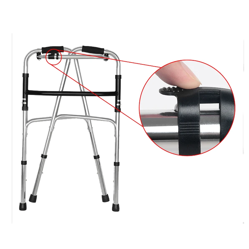 folding mobility frame width height adjustable aluminum alloy anti roll ...