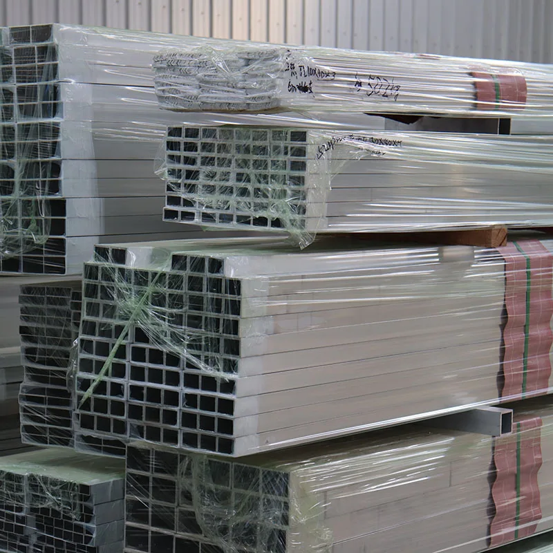 High Strength Mill Finish Surface Aluminum Rectangular Tube/round Pipe ...