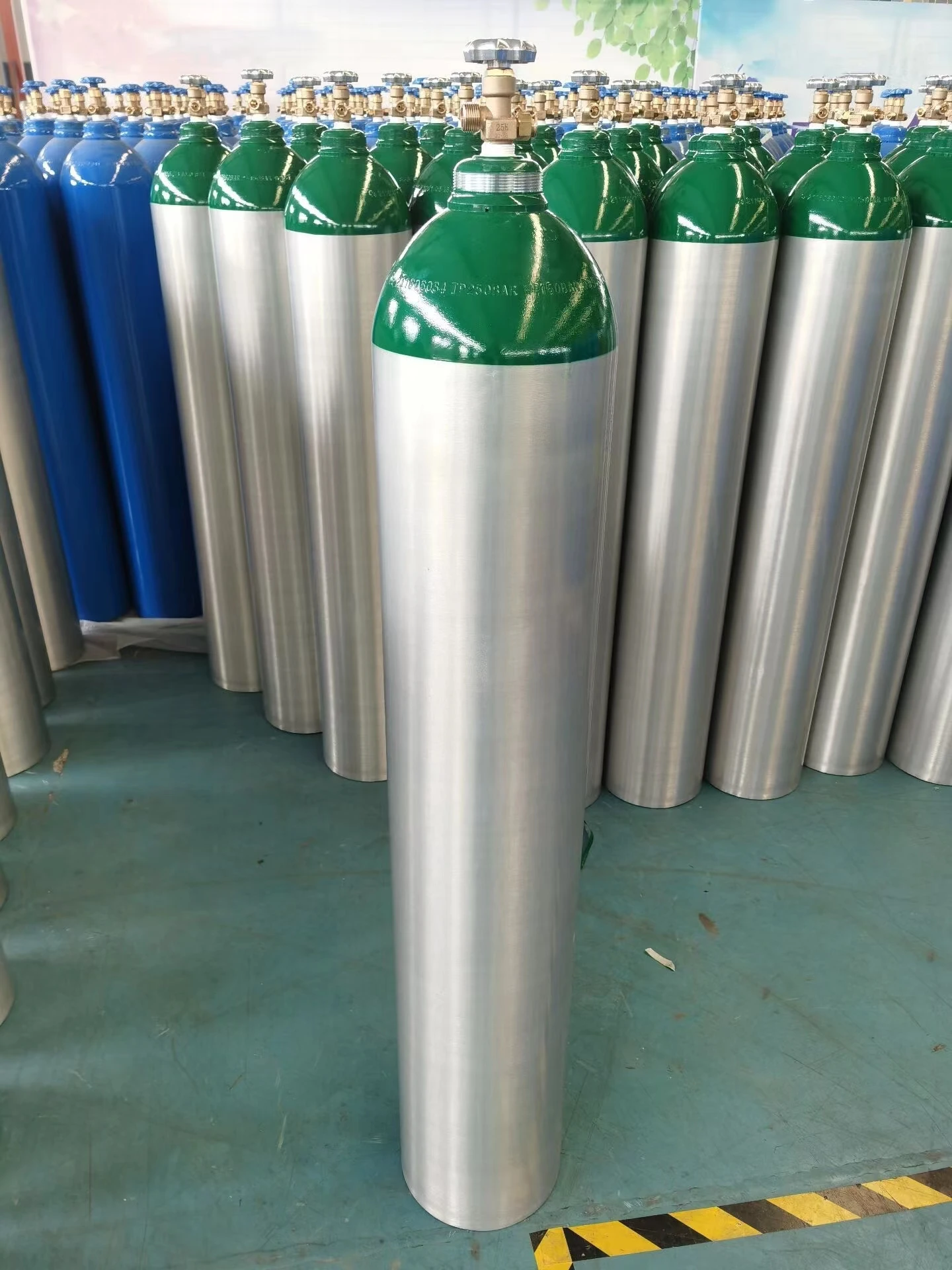 Portable Medical Oxygen Gas Cylinder - DOT EN ISO7866 Standard