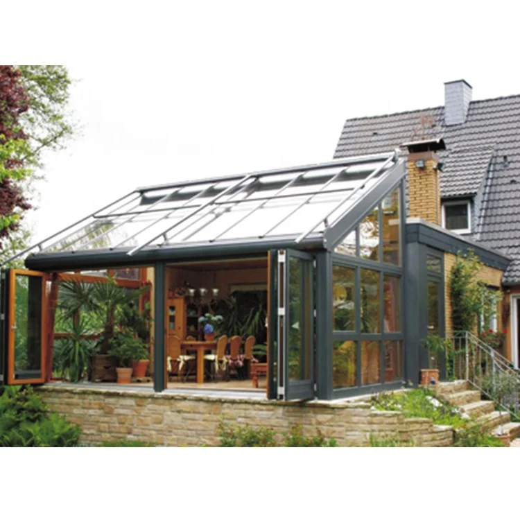 Customized 4 Season Prefab Prefabricated Roof Aluminium Modular ...