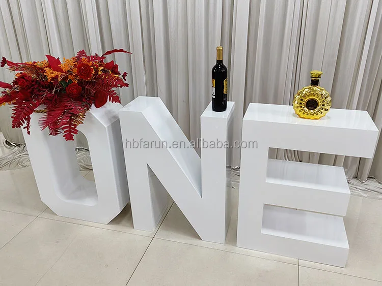 New Design 4ft/3ft Available Marquee Numbers Big Gold Silver Mirror ...
