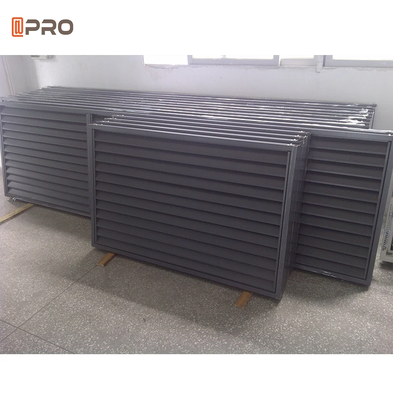 Durable Outdoor Rolling Louver Door - Aluminum Alloy Shutter