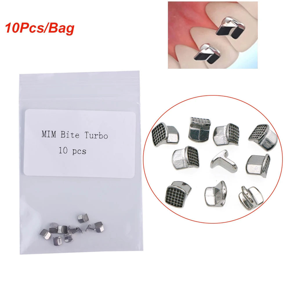10 Pcs Dental Bite Turbos Opener Metal Stopper Single Wing Builder ...