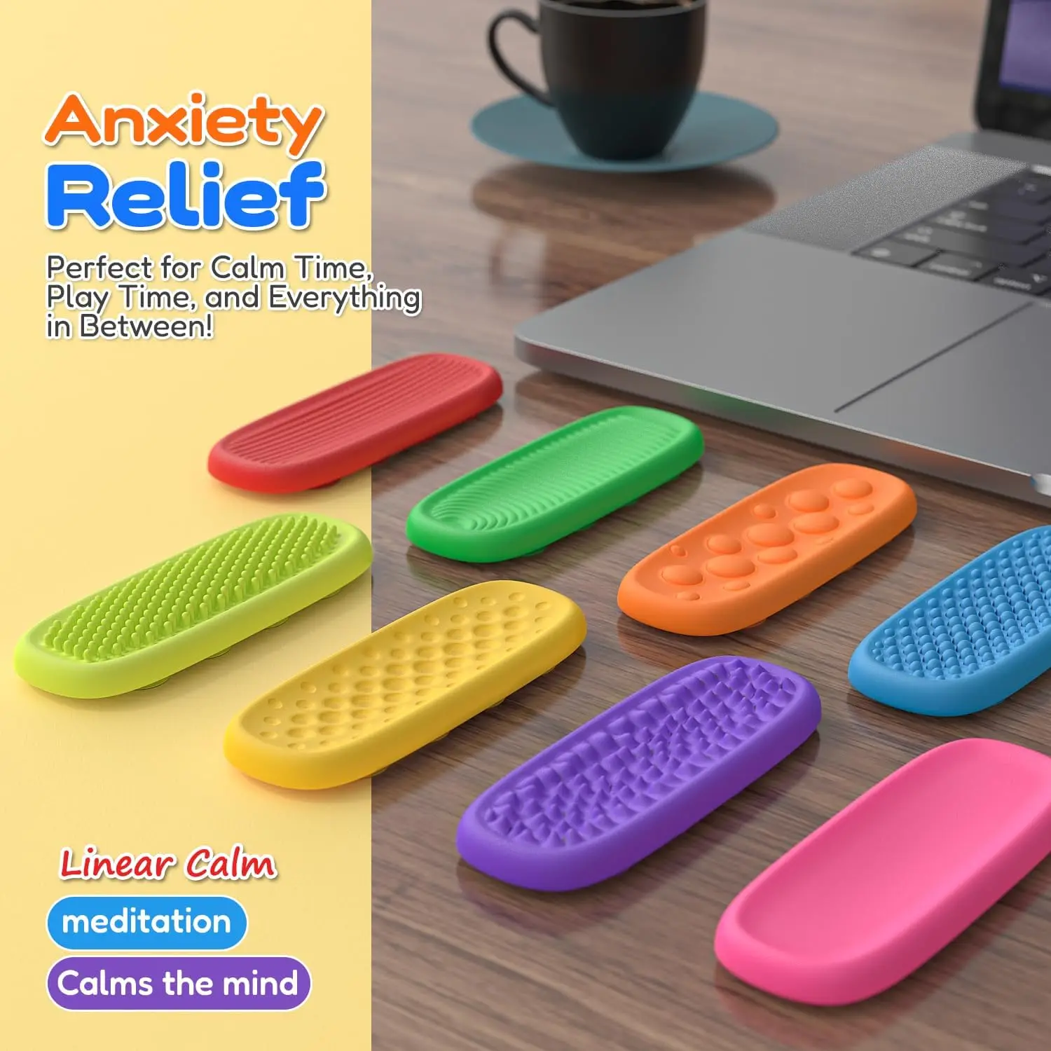 Fidget Toys Sensory Strips for Kids With Autism Adhd Quiet Suction ...