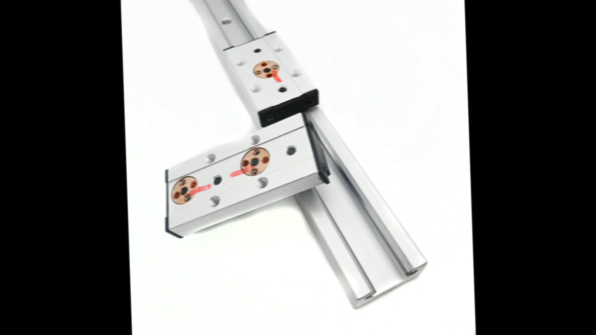 Aluminium Alloy 3/4/5 Wheels Block Oxidized Black/sliver Dual-axis ...