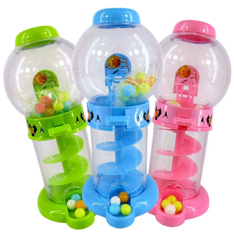 2020 New Basketball Vending Dispenser Gumball Candy Machine Cand Toys ...