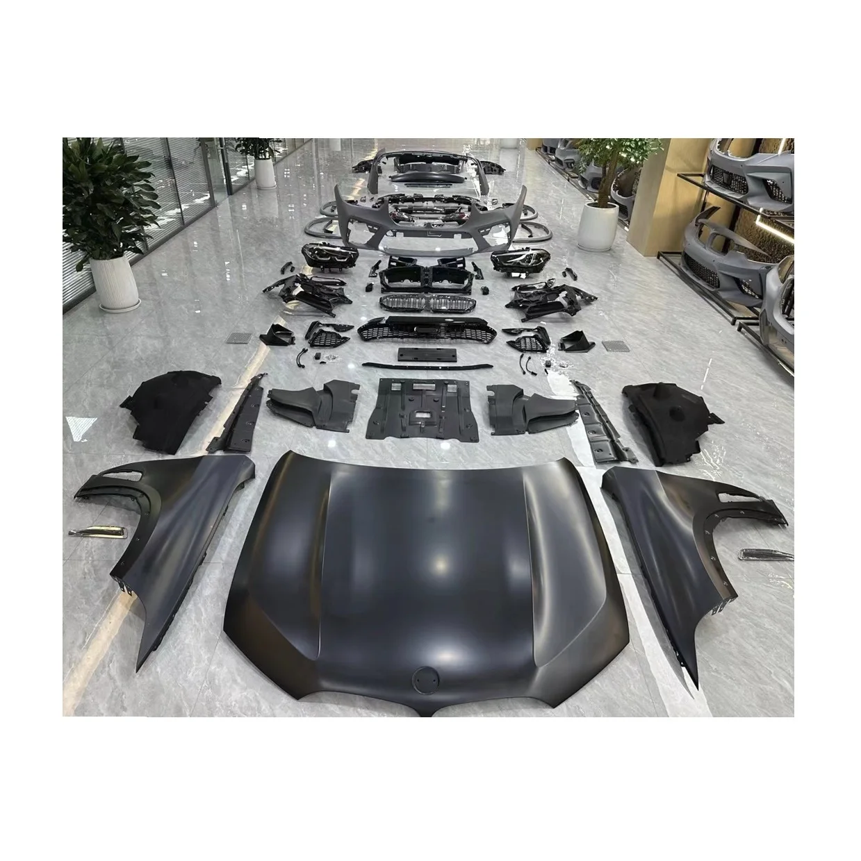 Car Conversion Upgrade Facelift Front Bumper Retrofit 2024 F95 Lci X5m ...