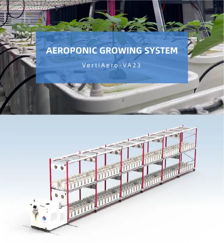 Indoor Farm Vertical Aeroponics & Hydroponics Grow System Vegetable ...