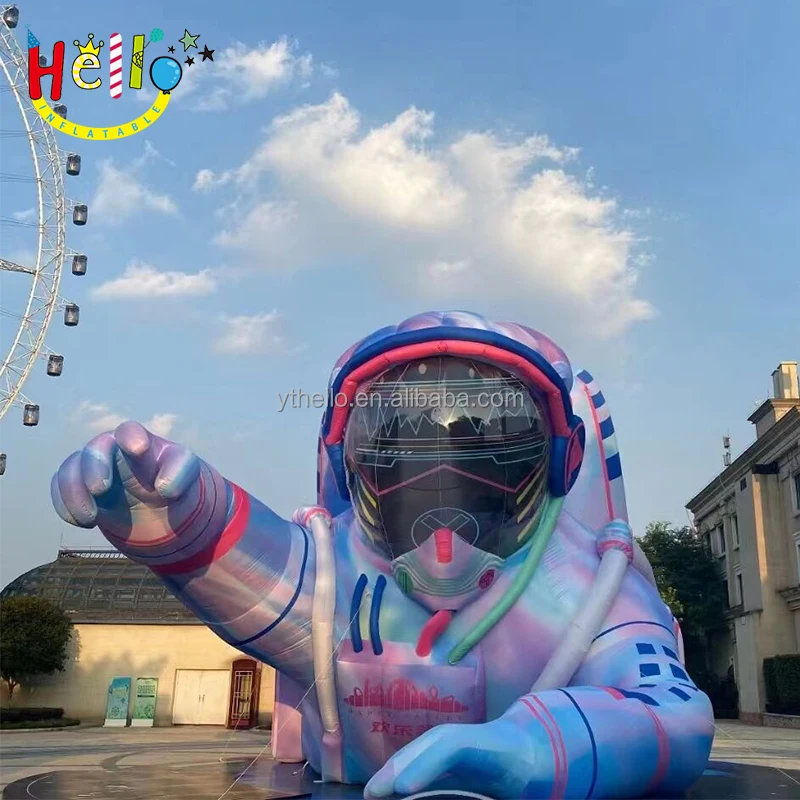 Playground Inflatable Stage Background Giant Inflatable Astronaut ...