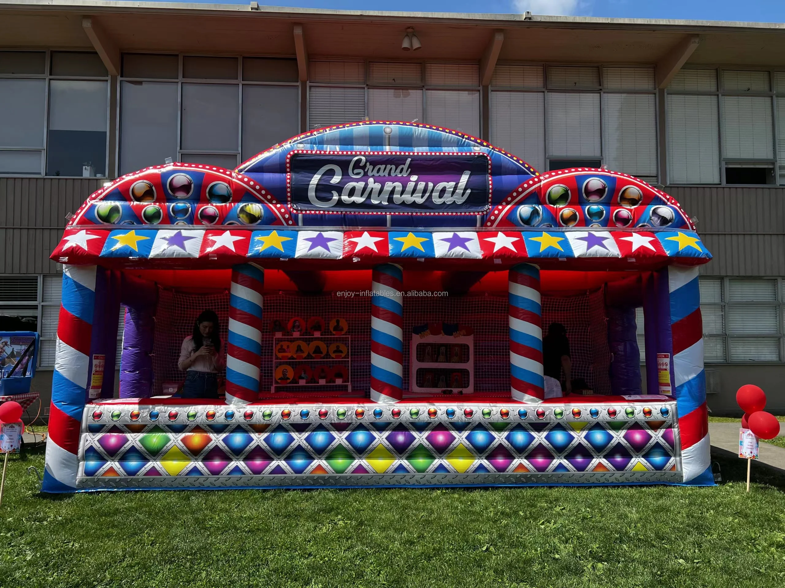 Interactive Playground Party Games Structures Gonflables Inflatable ...