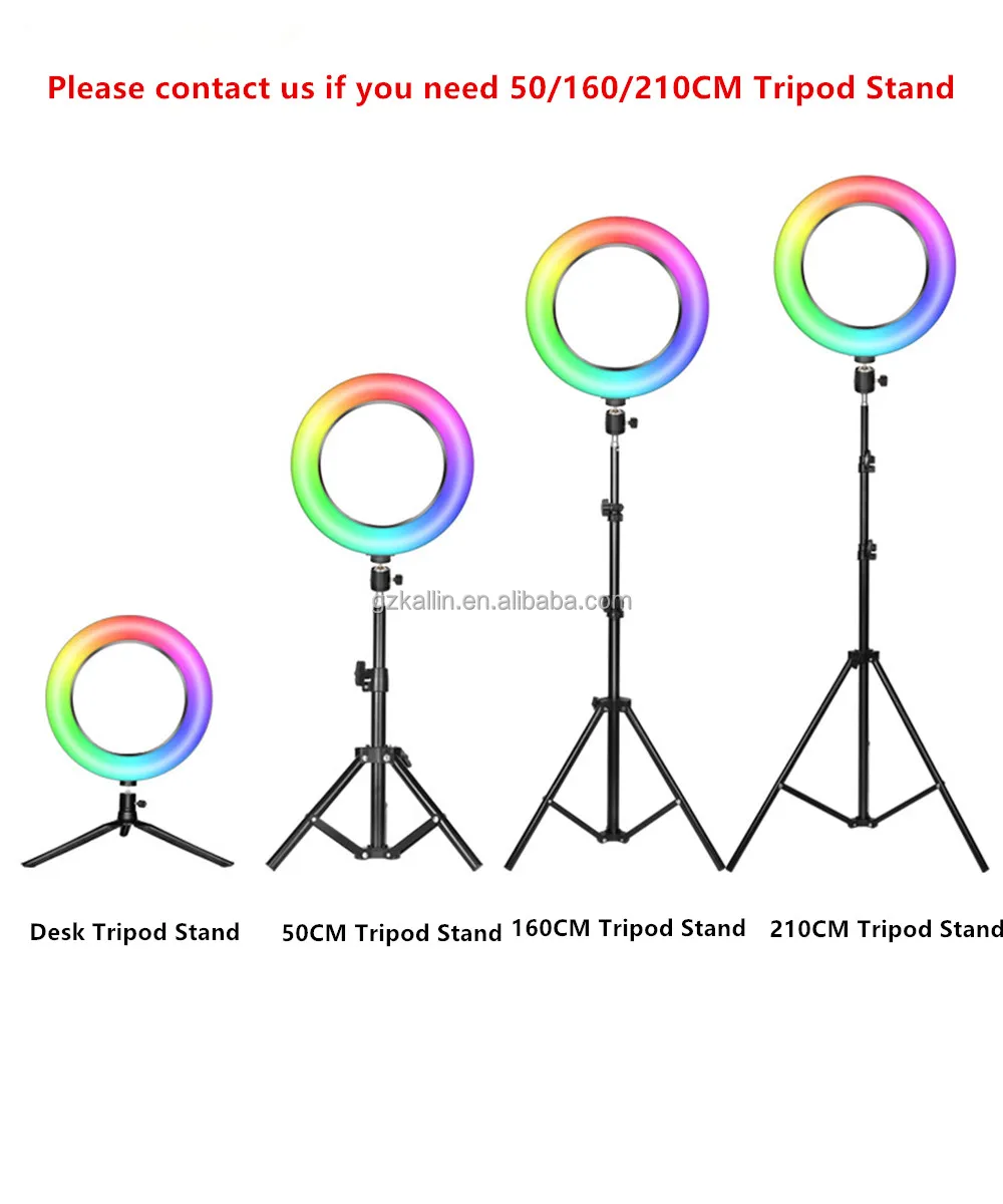 MJ33 13 Inch RGB Ring Light - Perfect for Video & Photos