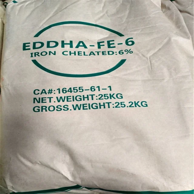 Micronutrient Fertilizer Eddha Fe 6% Chelate Iron & Fe-eddhsa Chelates ...