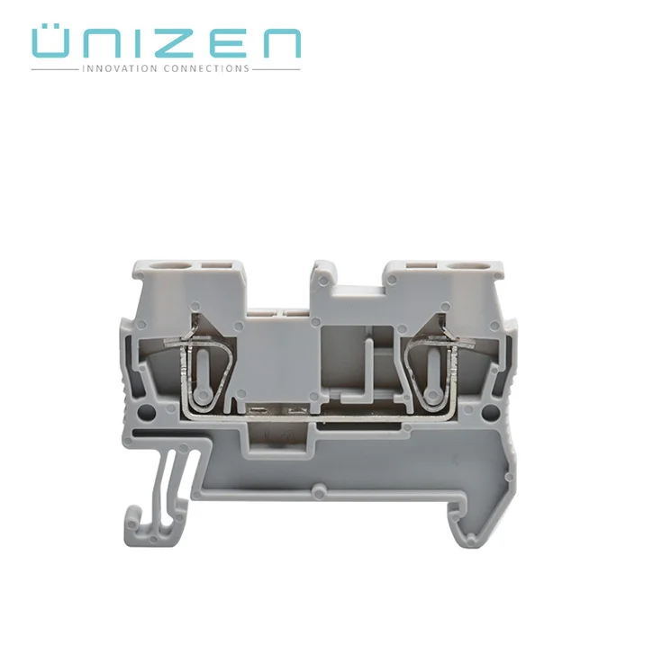 Din Rail Spring Connection Terminal Jut3-2.5 Wire Connector - Buy Din ...