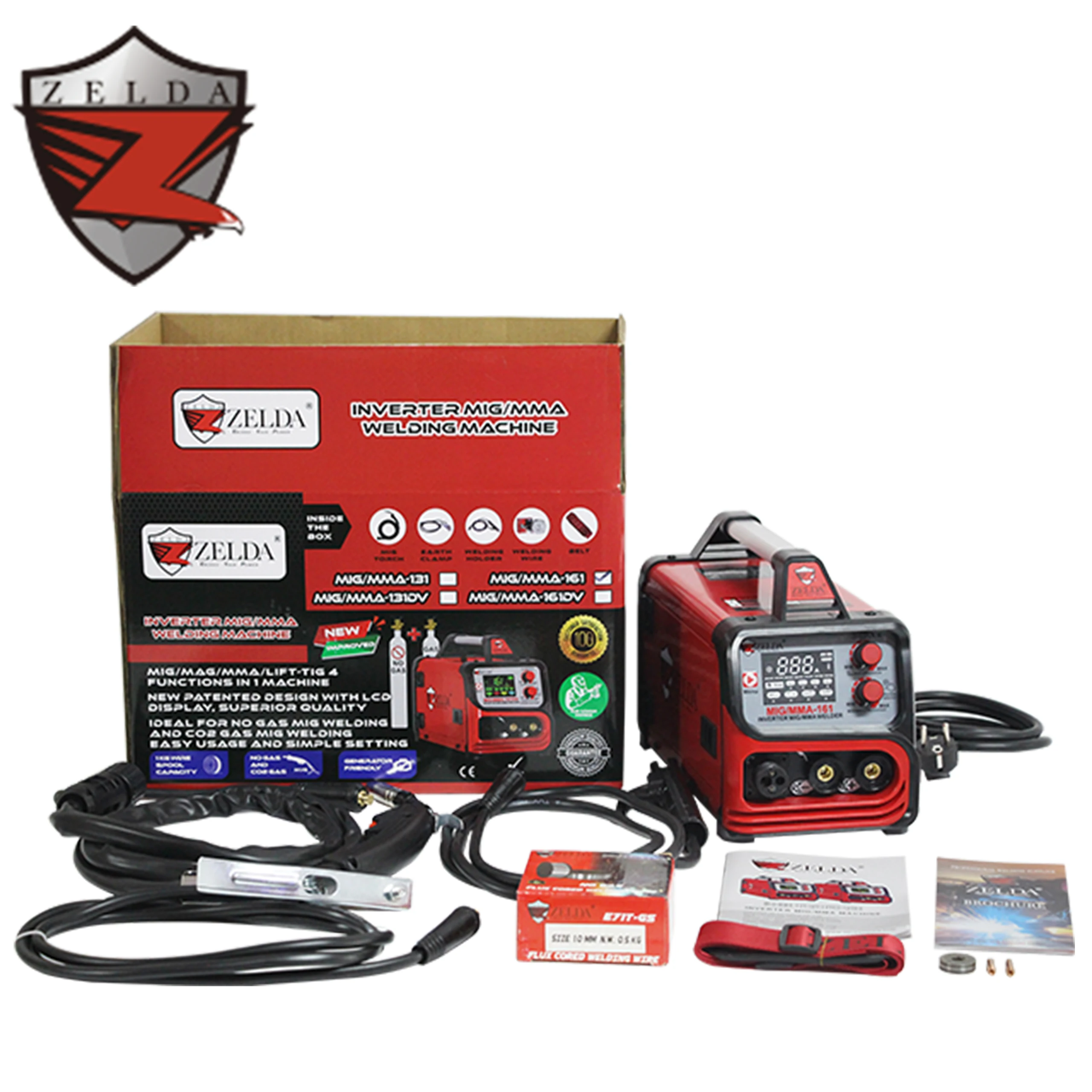 Zelda Stick Welder Mig Welding Machine Mig Mag Mma Tig Multifunctional ...