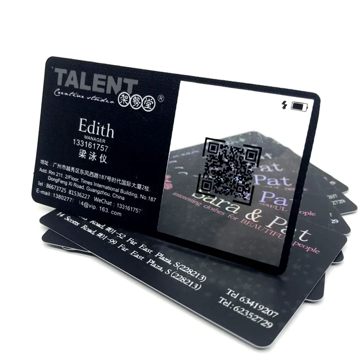 Custom Business Card Printing Logo Luxury Gold Foil Holographic Clear ...