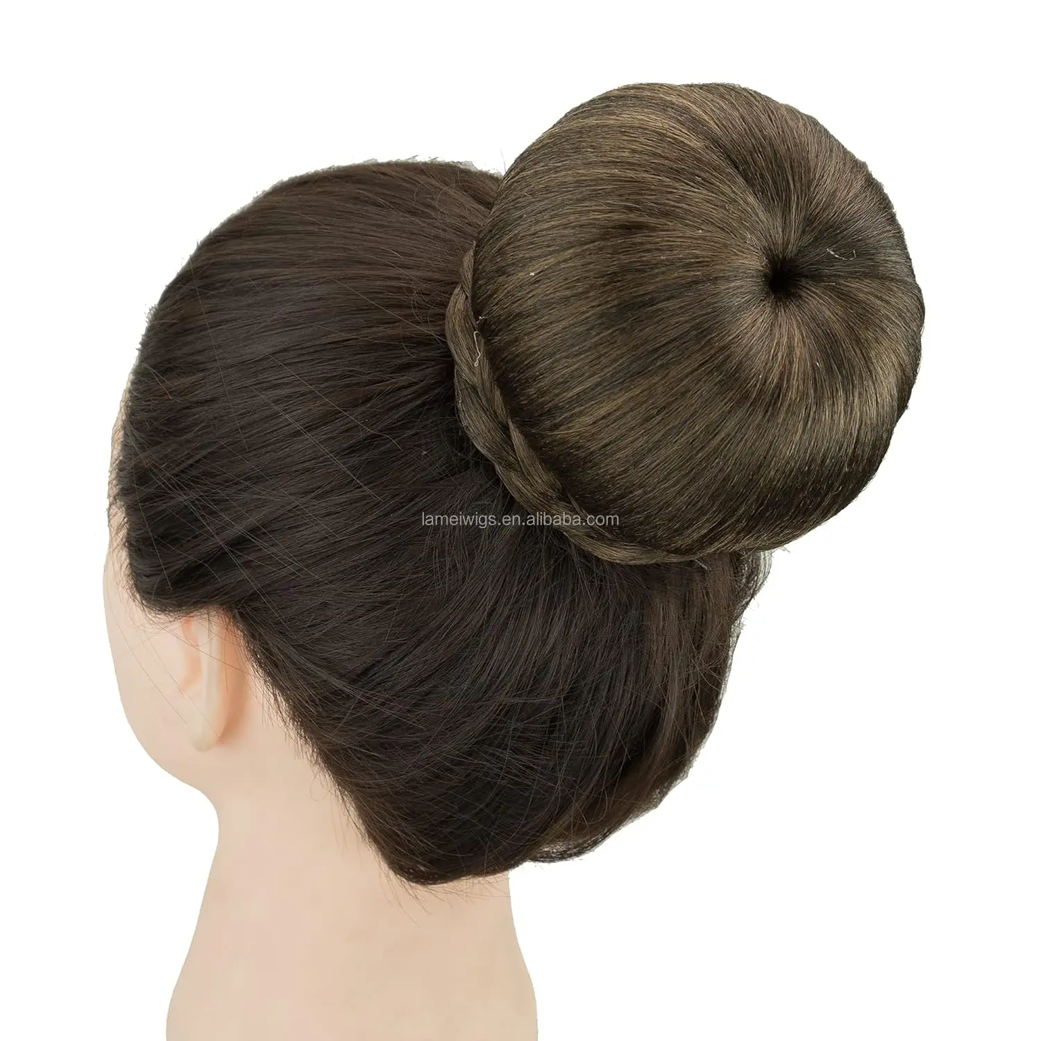Braided Chignon Dancer Hair Donut Hairpieces Scrunchie Claw Hair Bun ...