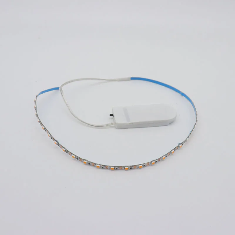 Battery Cell Powered LED Strip Lights - 5V, 50cm, 110 Leds