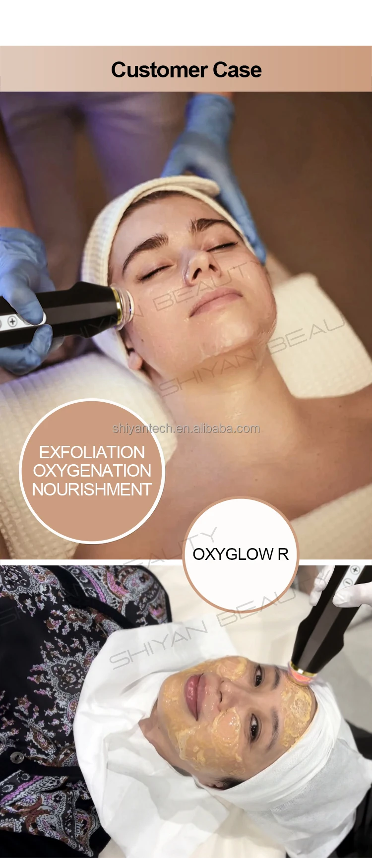 Oxyglow Facial Massage Devices - Personal Skin Brightening