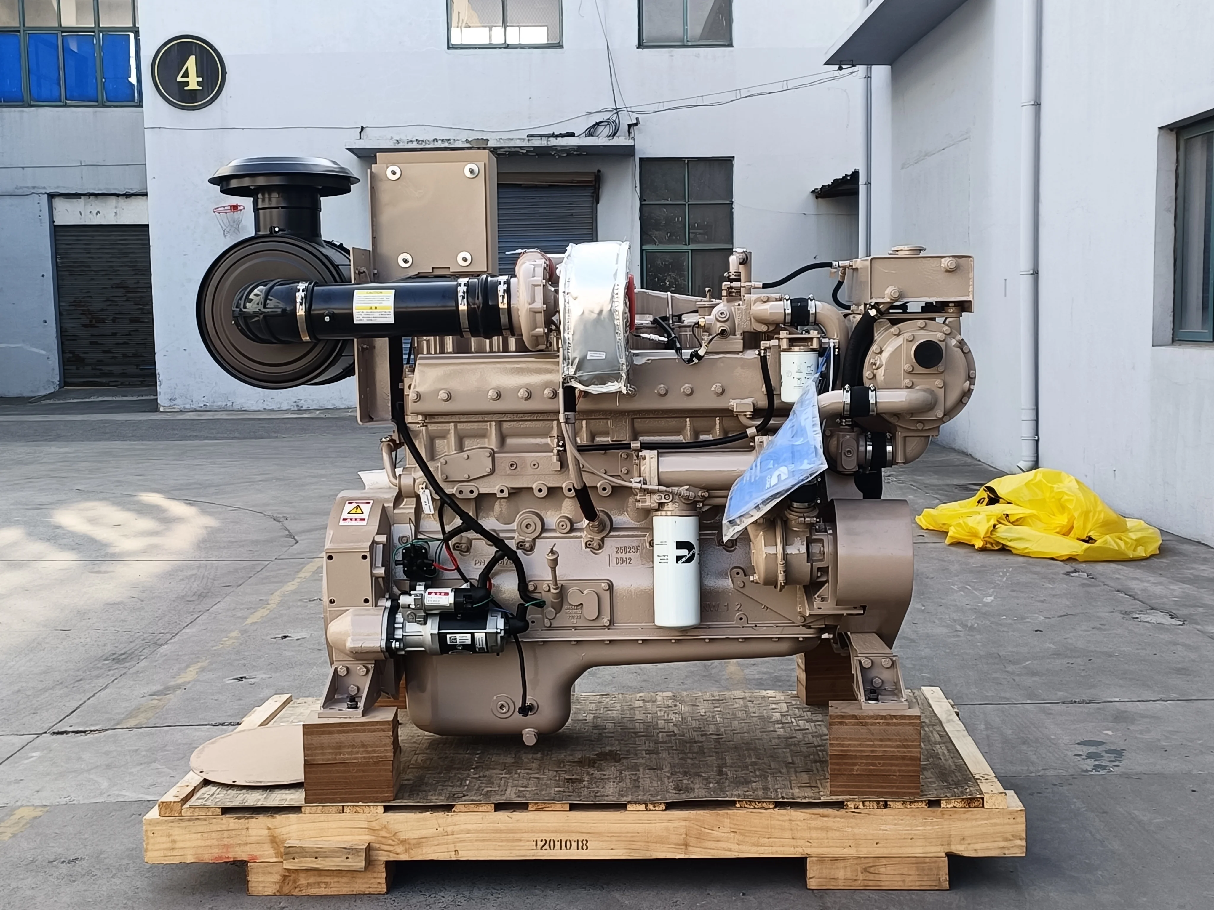 Genuine Nta855-m Marine Diesel Engine High Quality Water Cooled Ship ...
