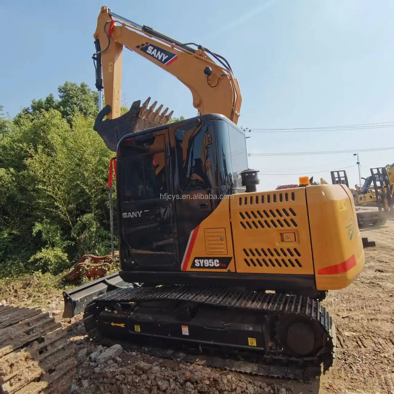 10 Ton Sany Sy95 Used Sany Mini Excavator Sy95c With Blade Made In ...