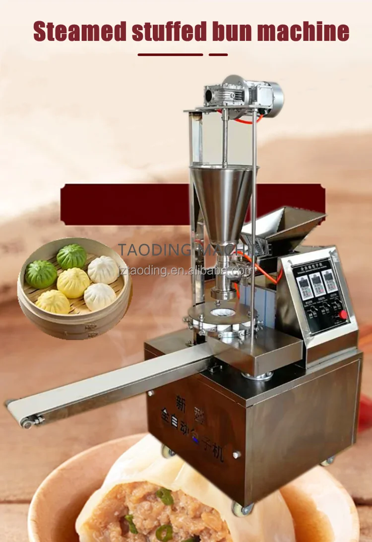 Chinese Food meat Pie Maker Making Machine momo Dumpling Making Machine ...