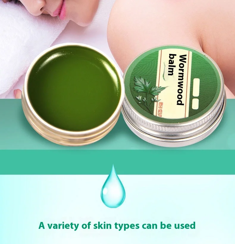 30g Wormwood Balm Cooling Paste Mosquito Bite Relief Moxibustion ...