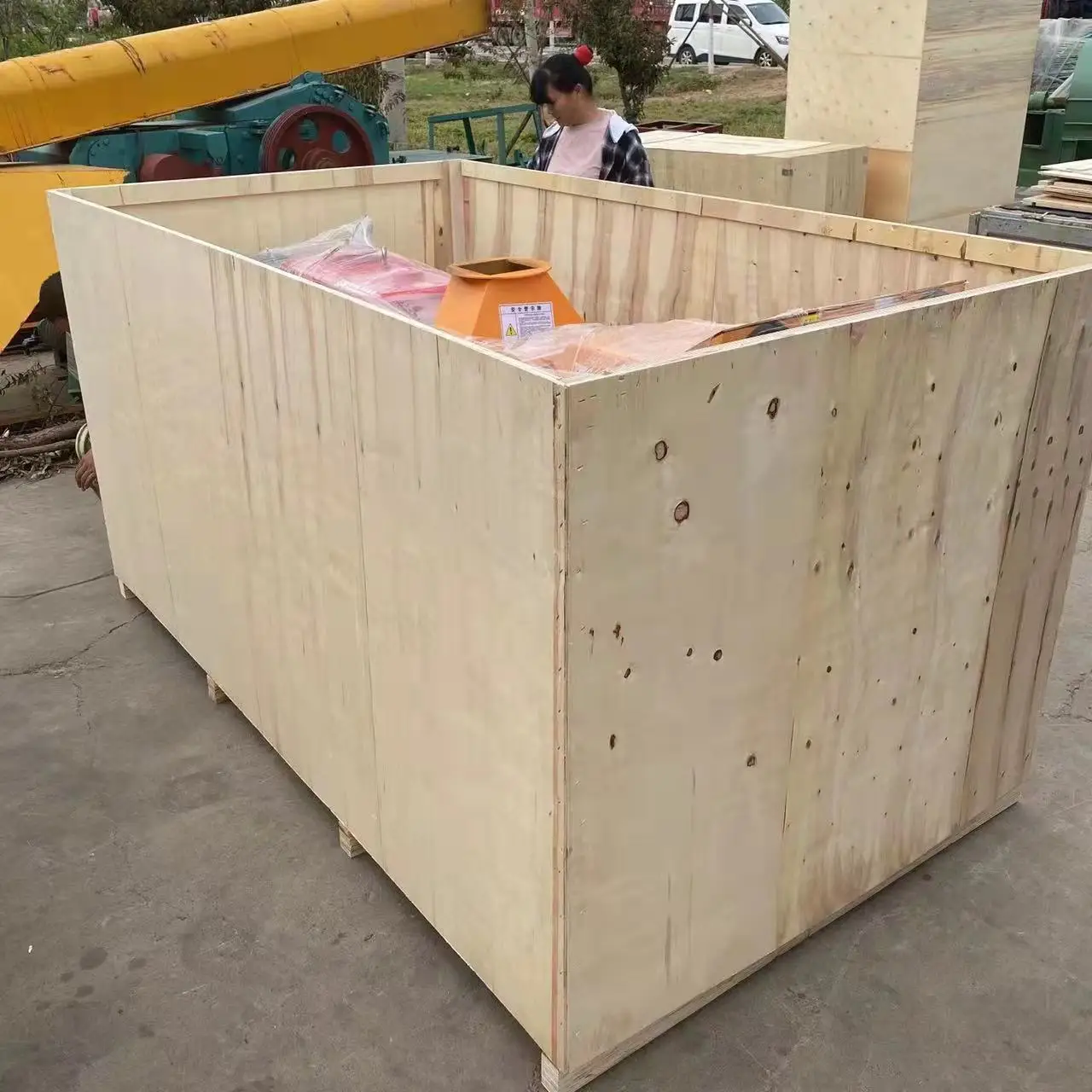 32hp 82 Hp Diesel Mobile Wood Chipper Mulch Machine Log Timber Chipper ...